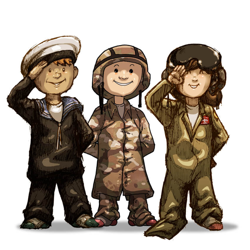 Dressing up just got much more fun - Little Troopers