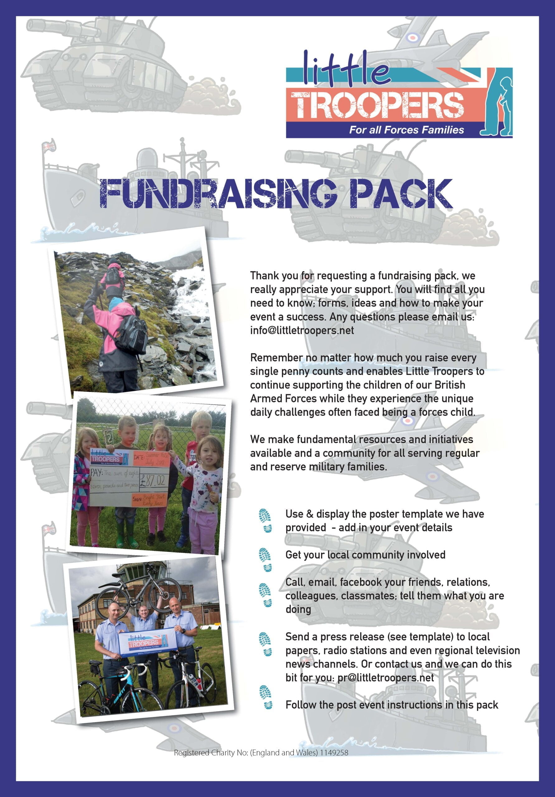 Fundraising Pack - Little Troopers