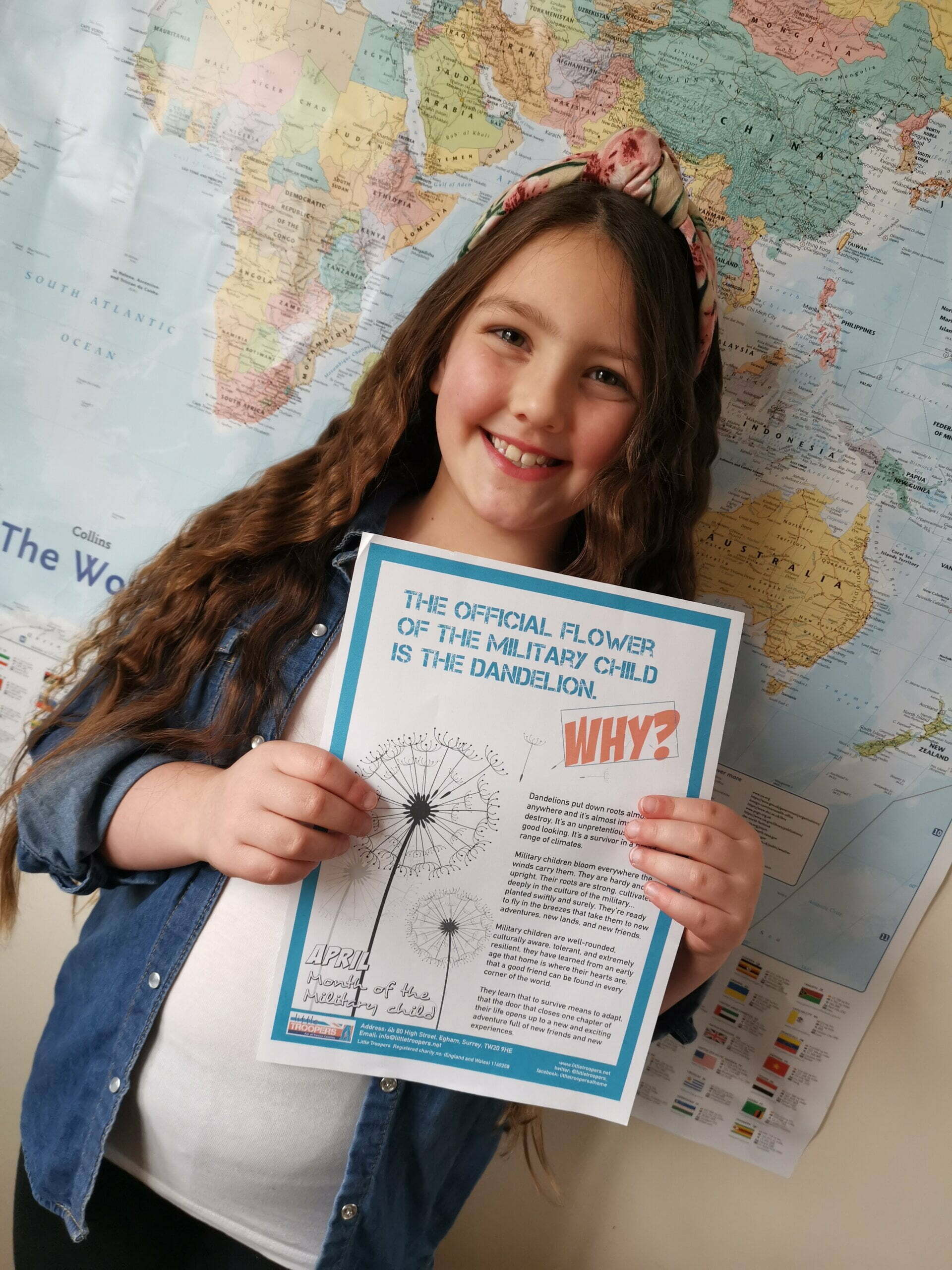 Free resources for the Month of the Military Child - Little Troopers