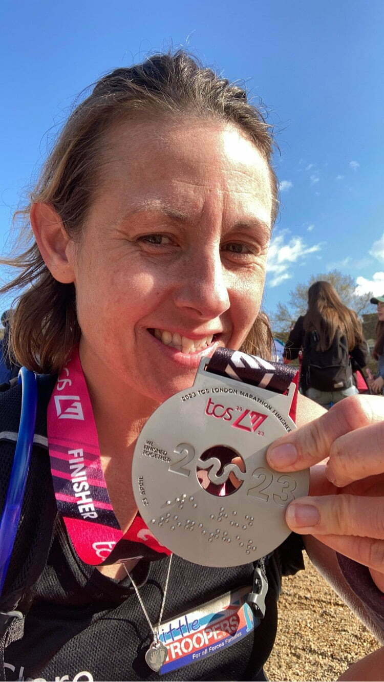 Marathon Mum Clare raises over £1,000! - Little Troopers