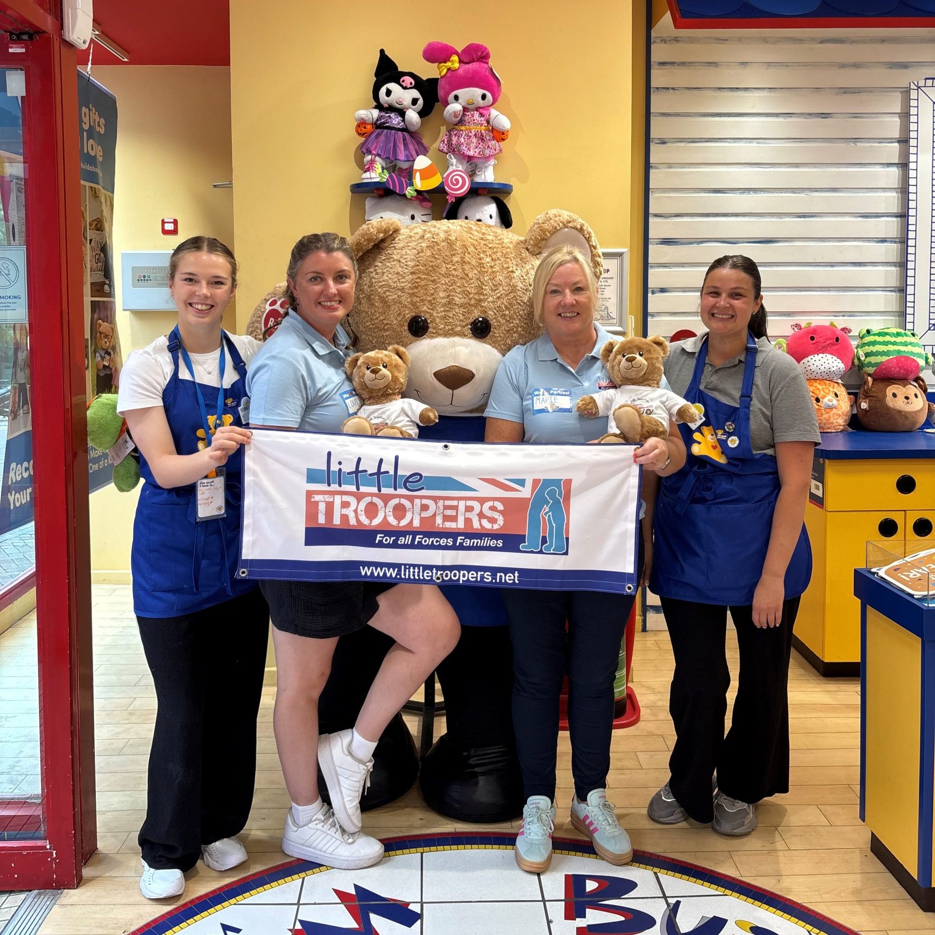 All Together events with Build a Bear - Little Troopers